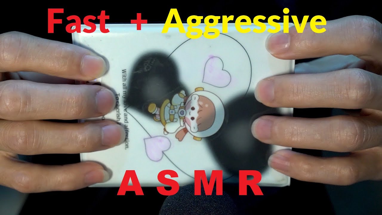 ASMR fast and aggressive, very relax 💖 The 7 BOX 💎 - YouTube