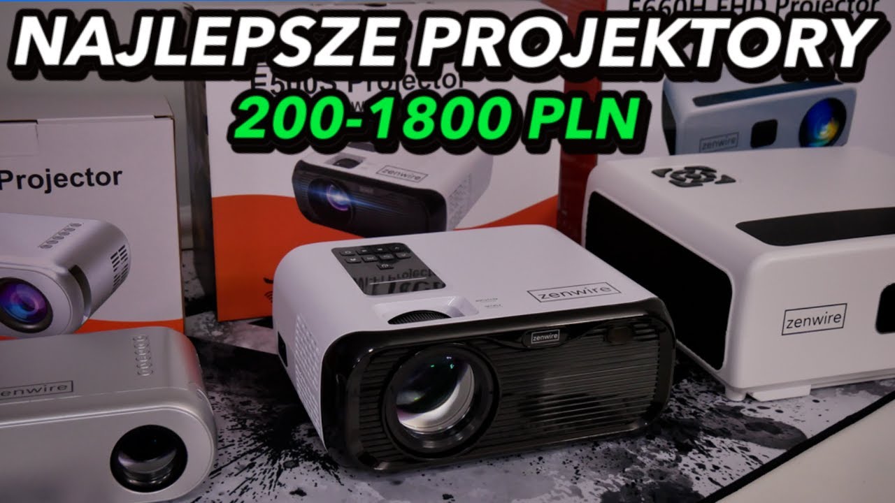 Jaki projektor w cenie od 200 do 1800 złotych - rzutniki Zenwire ...