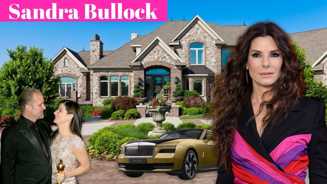 Sandra Bullock Lifestyle 2025 ★ Partner, 3 Children, Houses, Huge Car ...