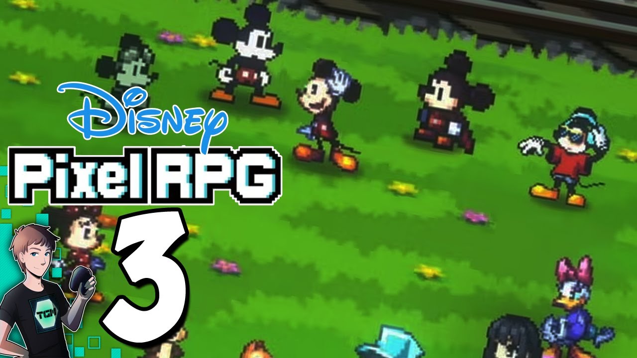 Disney Pixel RPG Gameplay - Part 3: A Handful of Mickeys - YouTube
