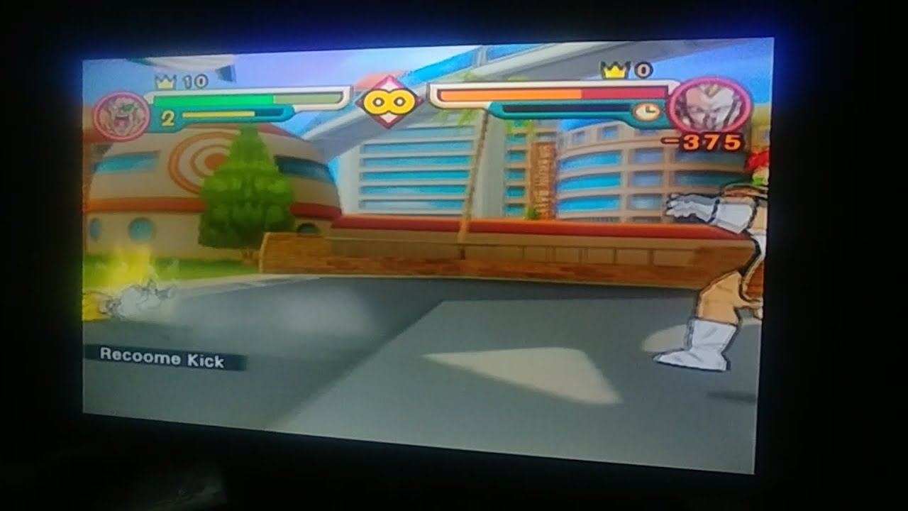 Dragonball Z Budokai 2 Recoome Kick on Ss3 Gotenks Gyaku Ryona - YouTube