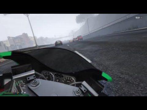 ZX6 Otoban da Tehlikeli Makas!!!