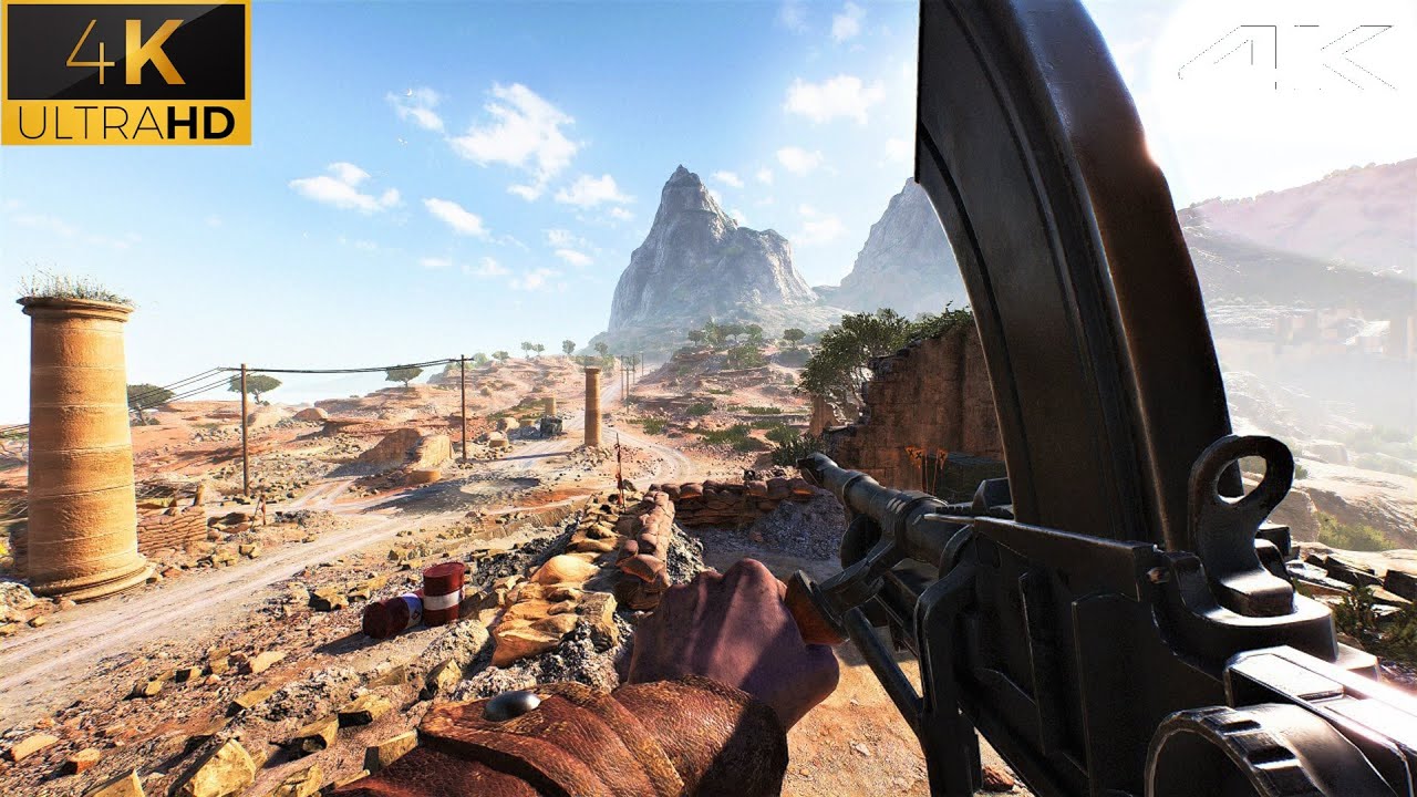 Battle Field 5 Realistic Ultra Graphics Gameplay 4K UHD 60FPS Call of ...