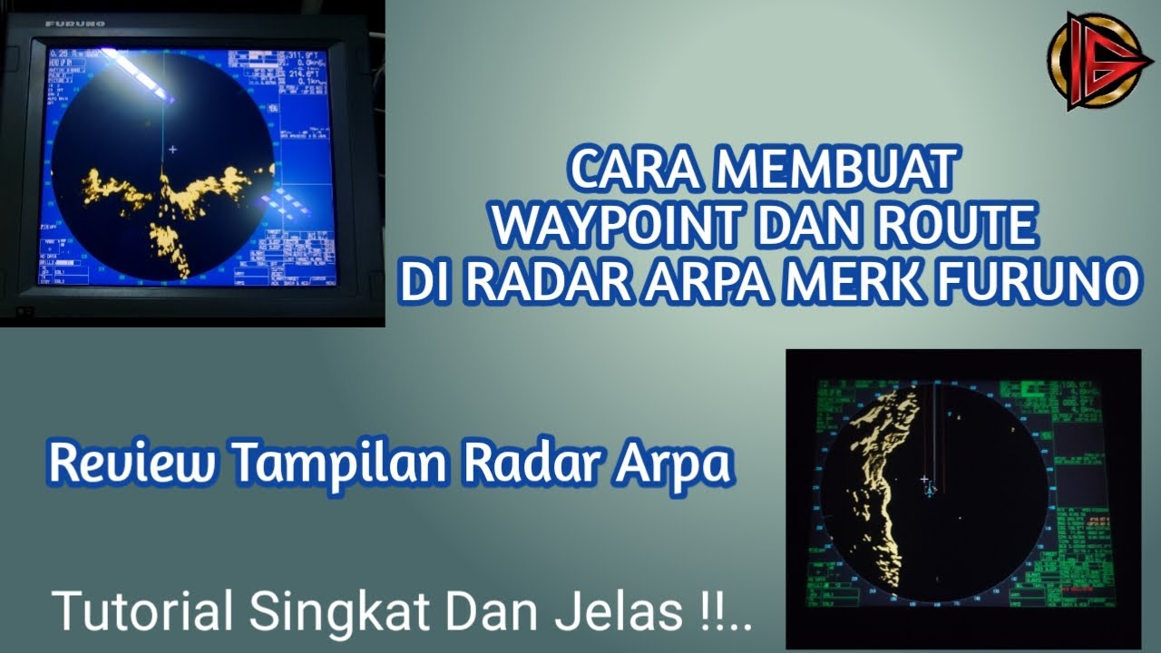 Cara Membuat Waypoint Dan Route Di Radar Arpa Merk Furuno | Tutorial Lengkap #pelaut - YouTube