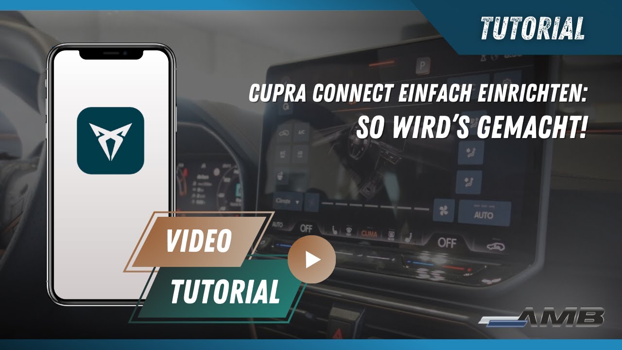 CUPRA Connect App einrichten - Tutorial I Anleitung I Funktionen - YouTube