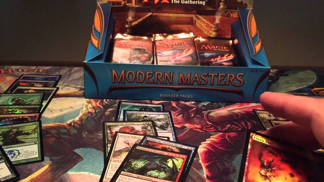 Modern Masters 2013 Booster Box Opening - YouTube