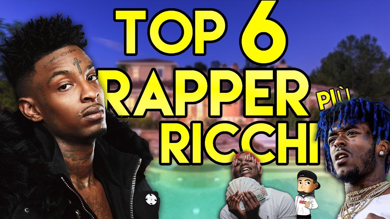 TOP 6 RAPPER PIÙ RICCHI - YouTube
