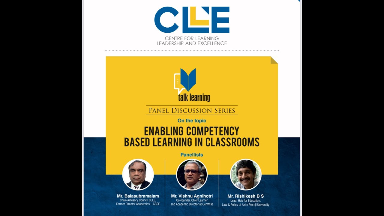 Talk Learning Panel Discussion: Enabling Competency Based Learning in ...