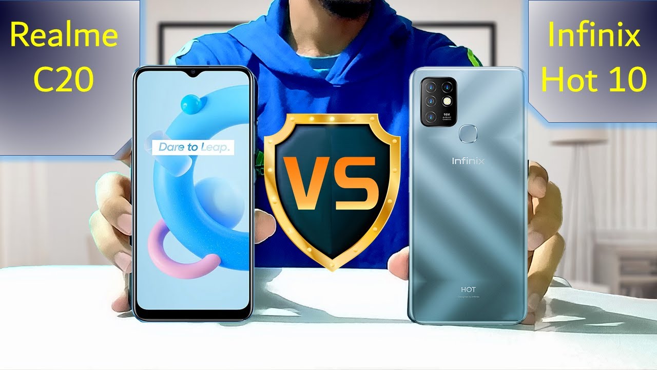 New Realme C20 VS Infinix Hot 10 Which one is the best? - YouTube
