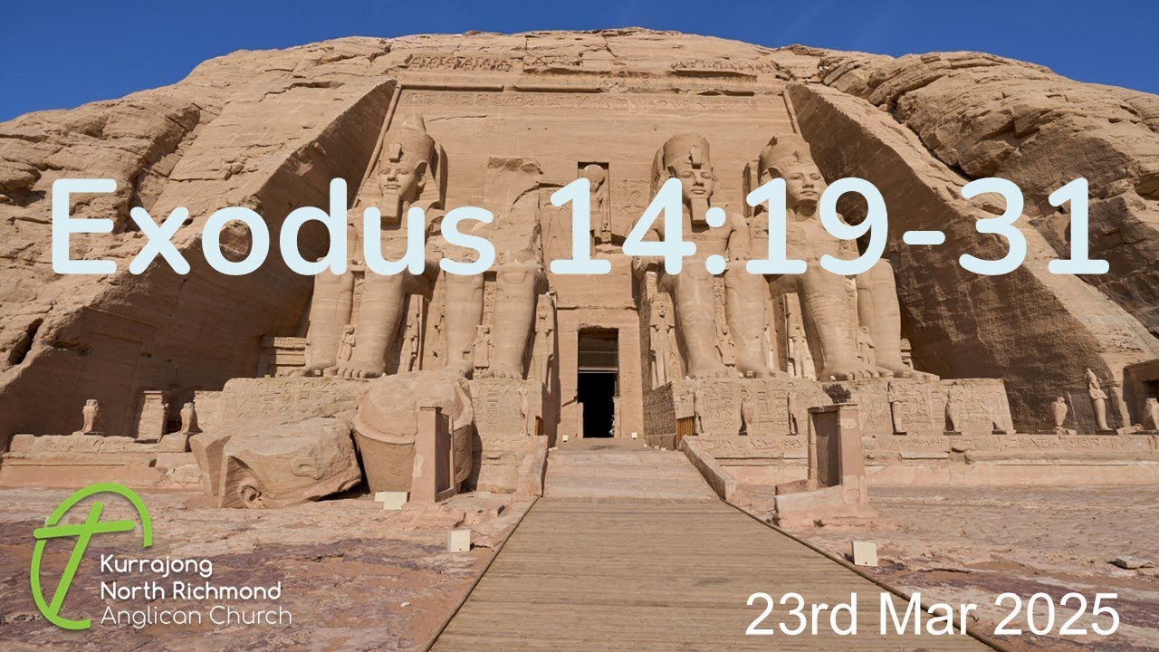 Exodus 14:19-31 - Robbie Nichols - 23 Mar 2025 - YouTube