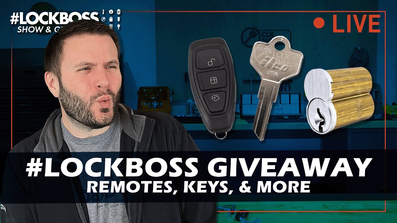 Keys, Hardware, Remotes, + More Random Show | #Lockboss Show & Giveaway ...