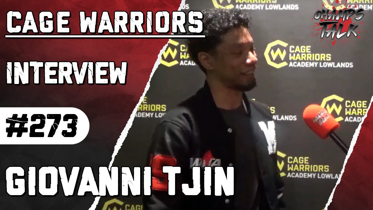 Giovanni Tjin | Interview | Cage Warriors - YouTube