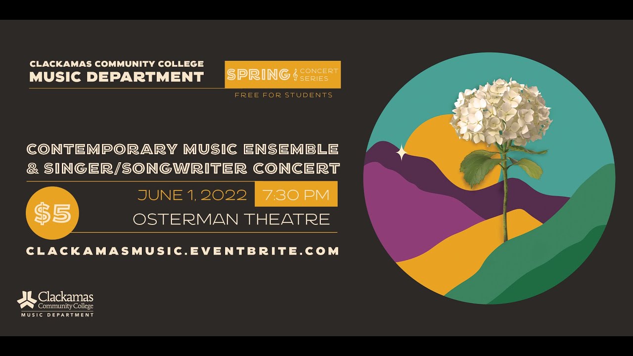 Spring Concert Series: June 1, 2022 - Contemporary Music Ensemble and ...