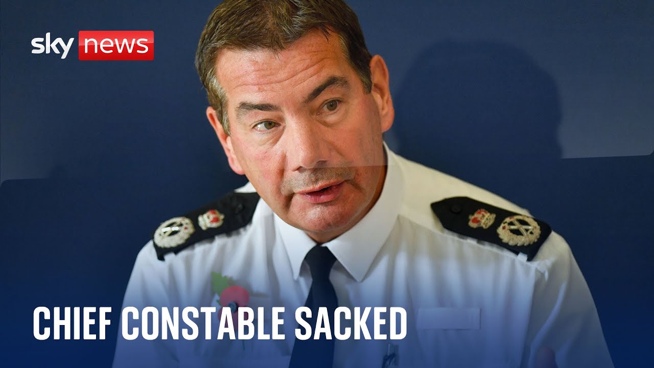 Nick Adderley: Northamptonshire Police chief constable sacked for gross ...
