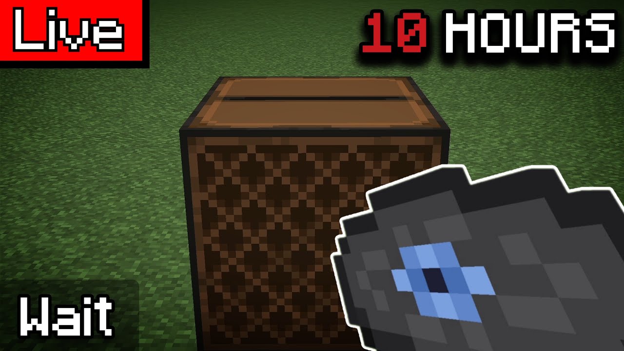 Listening to MINECRAFT MUSIC DISC *WAIT* For 10 Hours LIVE #12 - YouTube