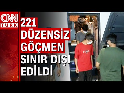 Afgan uyruklu göçmenler sınır dışı edildi!