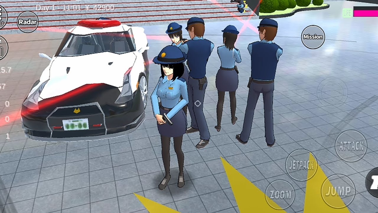 HOW TO PLAY A RINA TAMAKI THE COMPLETE MISSIONS DEFEAT ROBBERS PART 5 ...