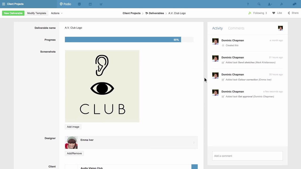 Podio Tutorial Creating and managing related tasks - YouTube