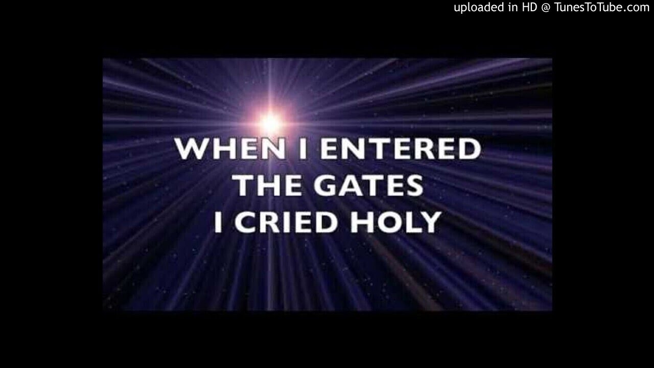 I Bowed On My Knees And Cried Holy - YouTube