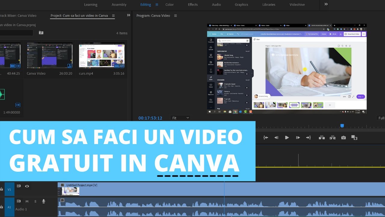 Program de facut Video Gratuit - Cum sa faci primul video - YouTube