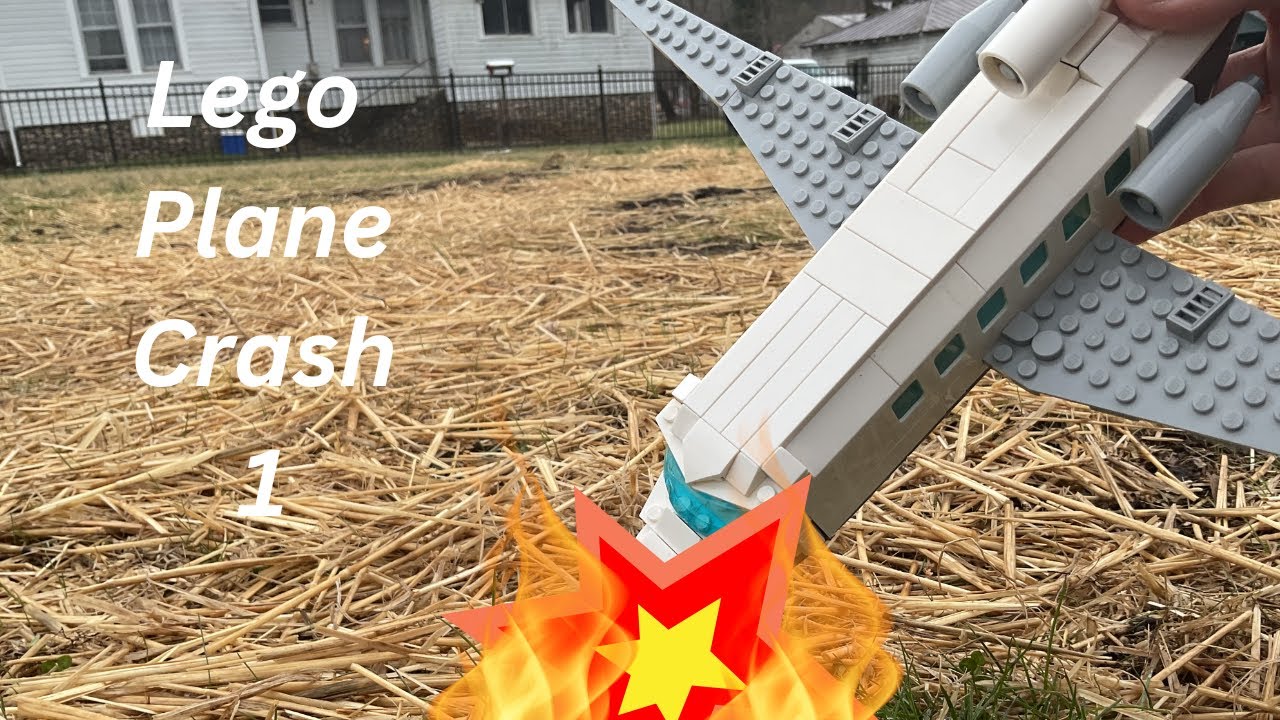 Lego Plane Crash 1 @supsnailaviation @ice711real - YouTube
