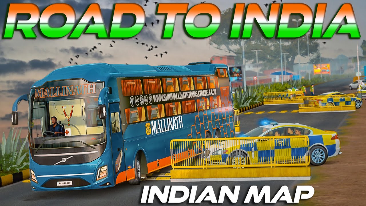 First INDIAN MAP in Euro Truck Simulator 2 | Nashik To Mumbai | Volvo ...