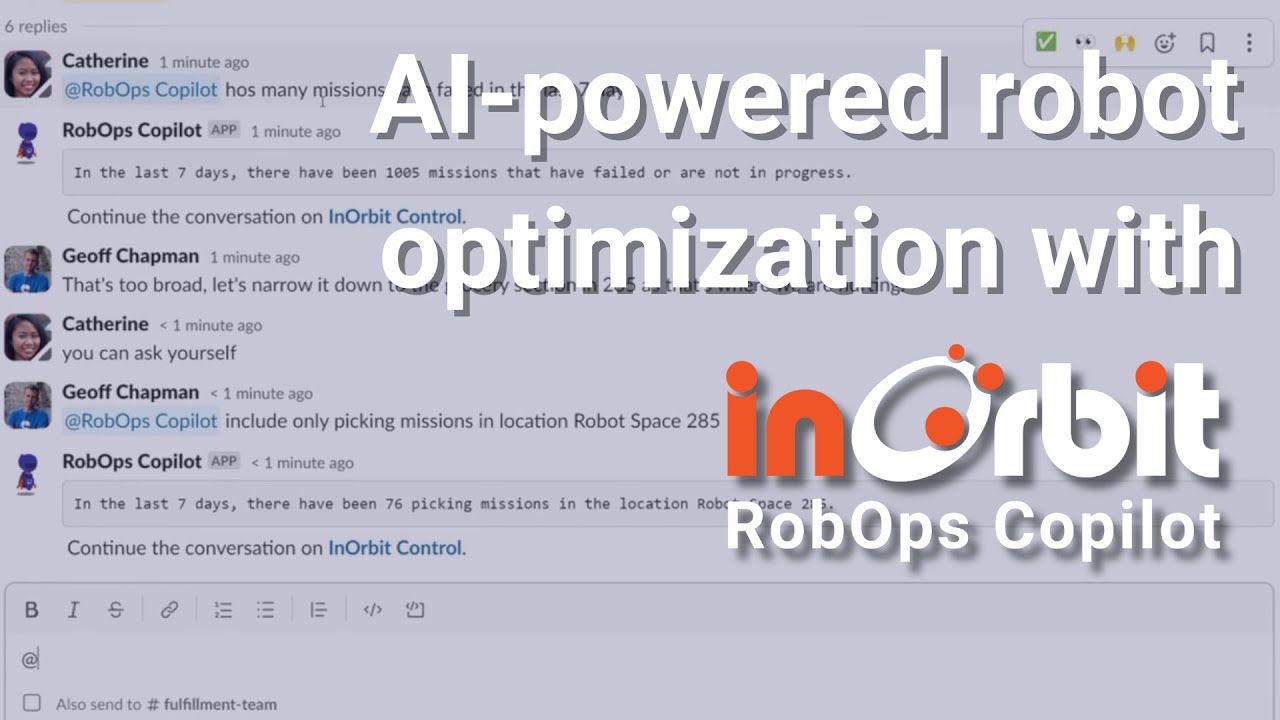 InOrbit demo: AI-powered robot optimization with InOrbit RobOps Copilot ...
