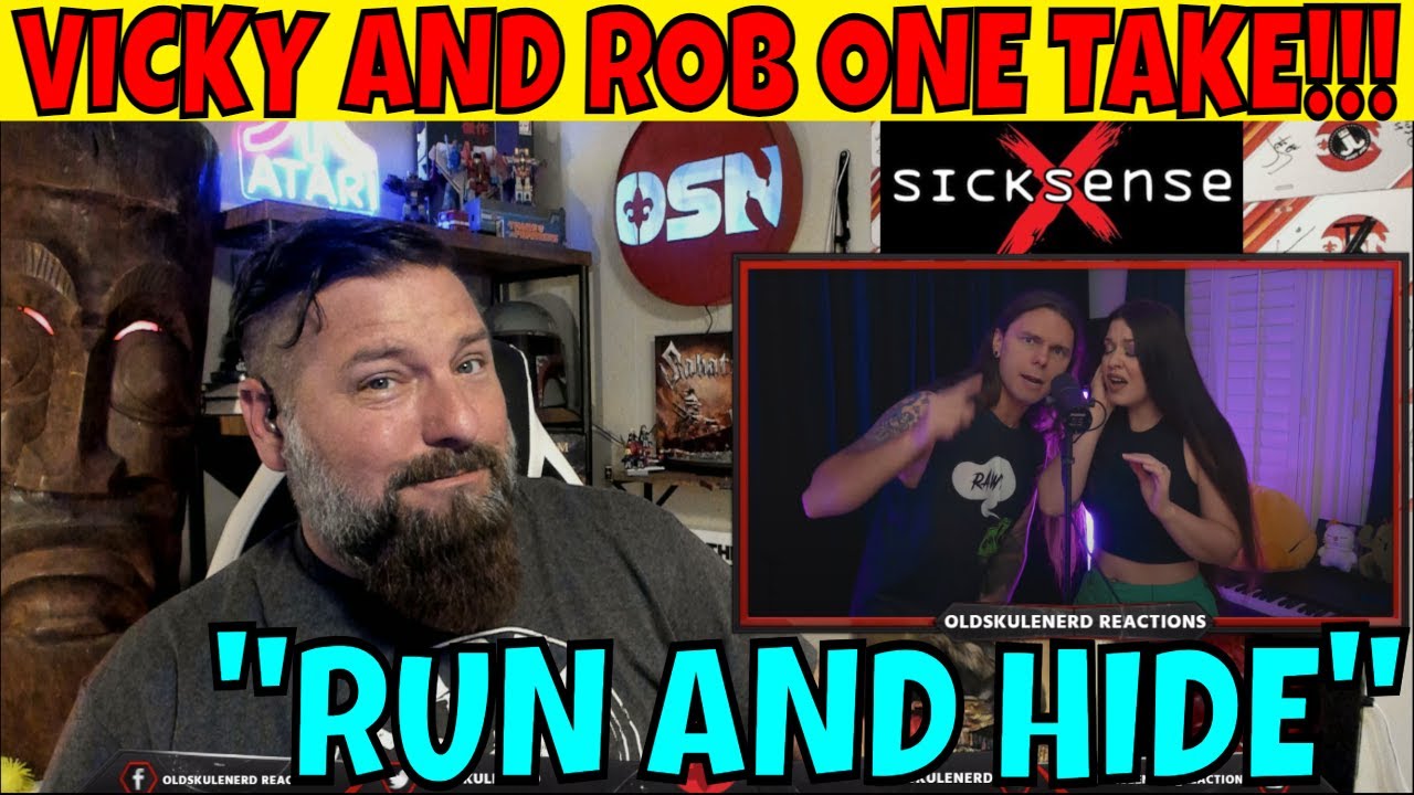Sicksense - Run And Hide (One Take by Killer V & Rob) REACTION - YouTube