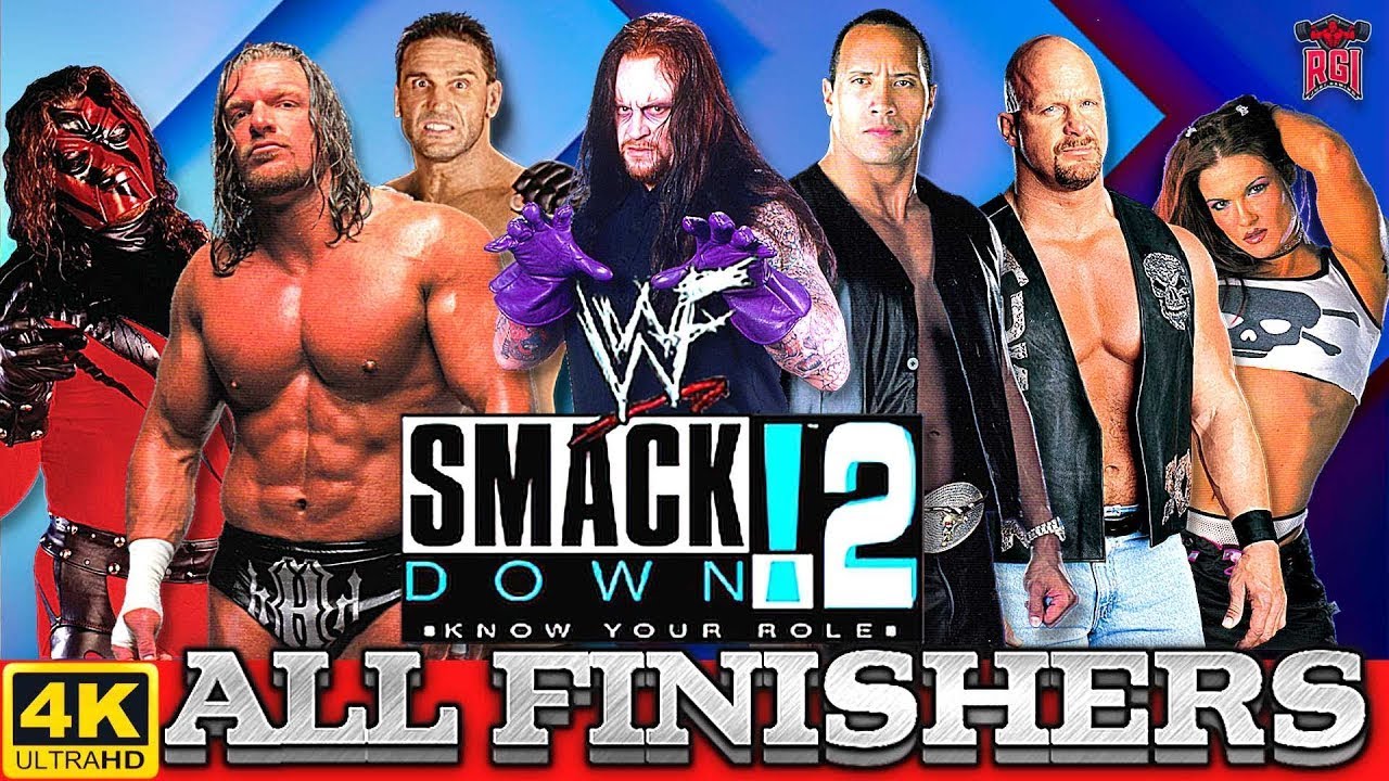 WWF SMACKDOWN 2 KNOW YOUR ROLE FINISHERS! - YouTube