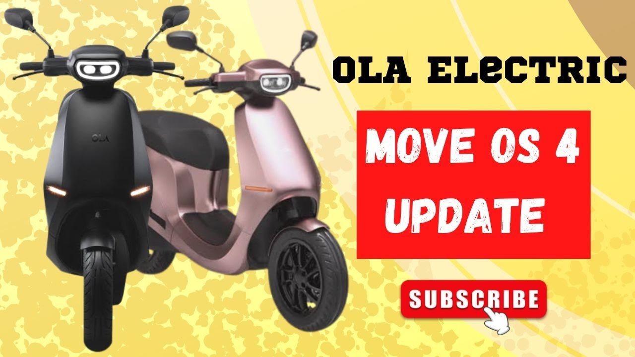OLA Electric Move OS 4 Update | Ola Scooter Move OS 3 Rollout for ...