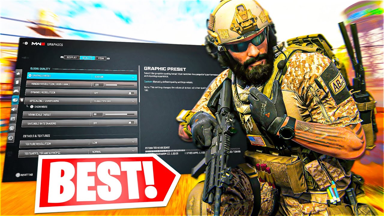 Best MW3 Settings For Aim+Movement - YouTube