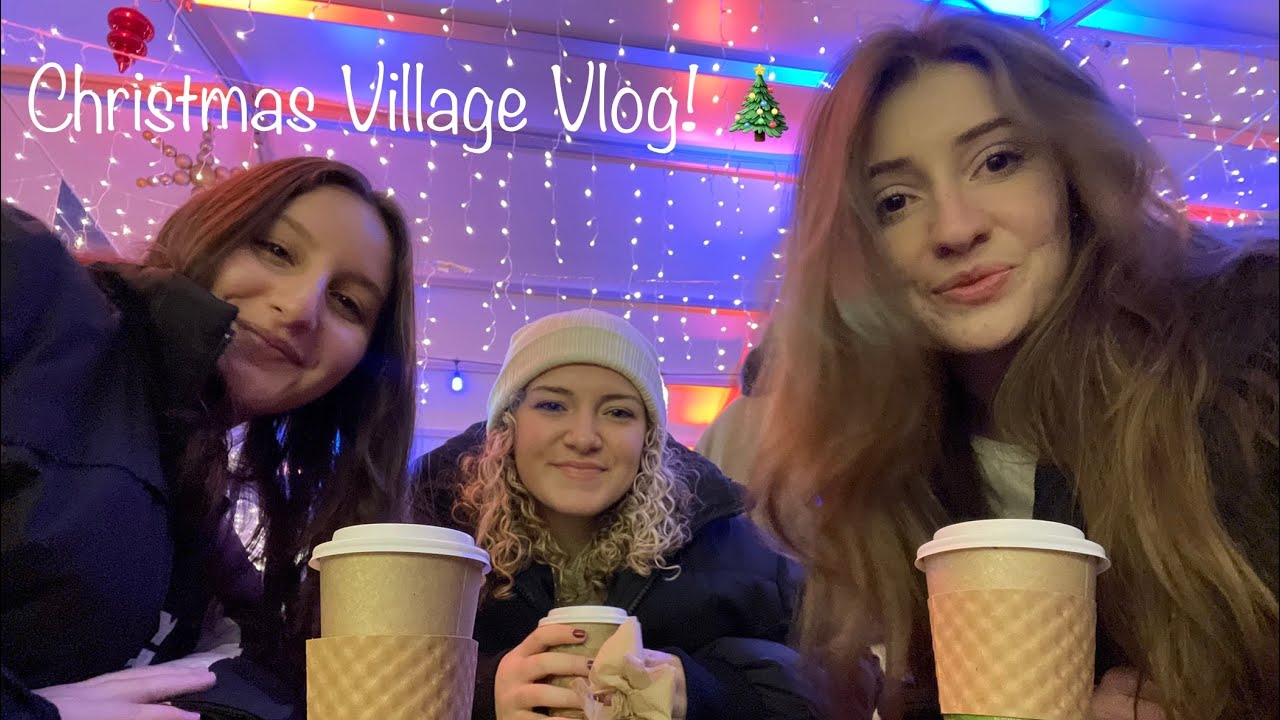 we spent the day at a christmas village | VLOG - YouTube