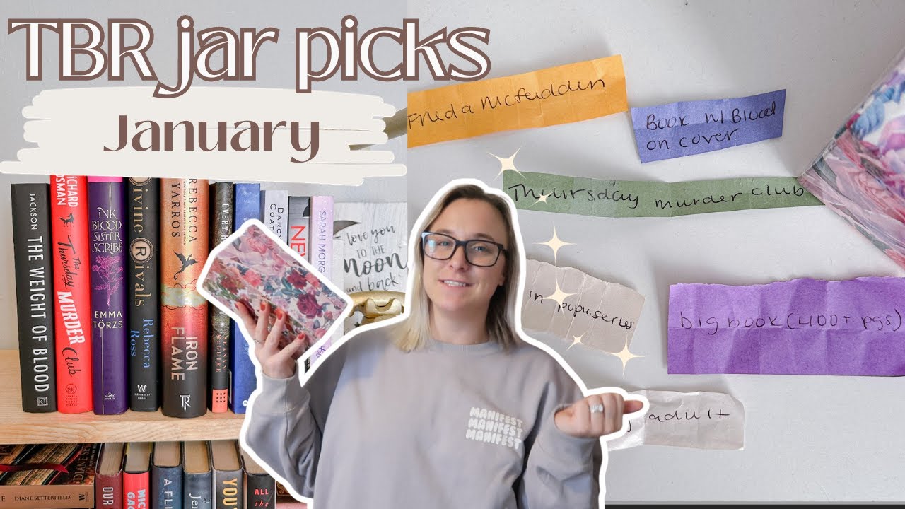 TBR jar picks my January reads | January TBR 📚 - YouTube