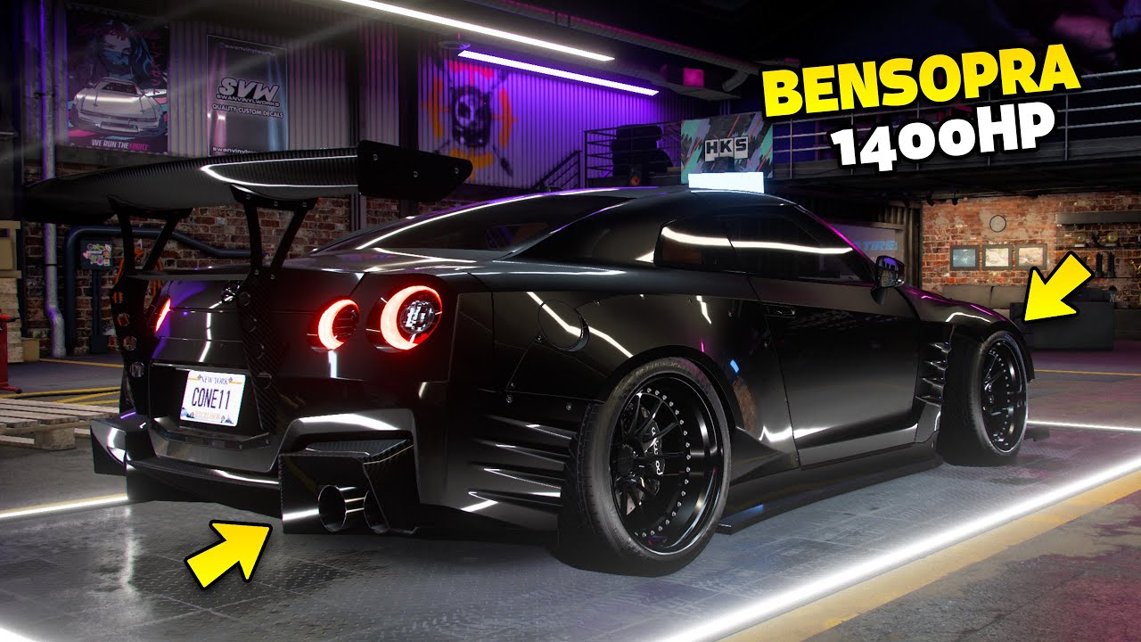 Need for Speed Heat - 1400HP NISSAN GT-R R35 BenSopra Customization ...