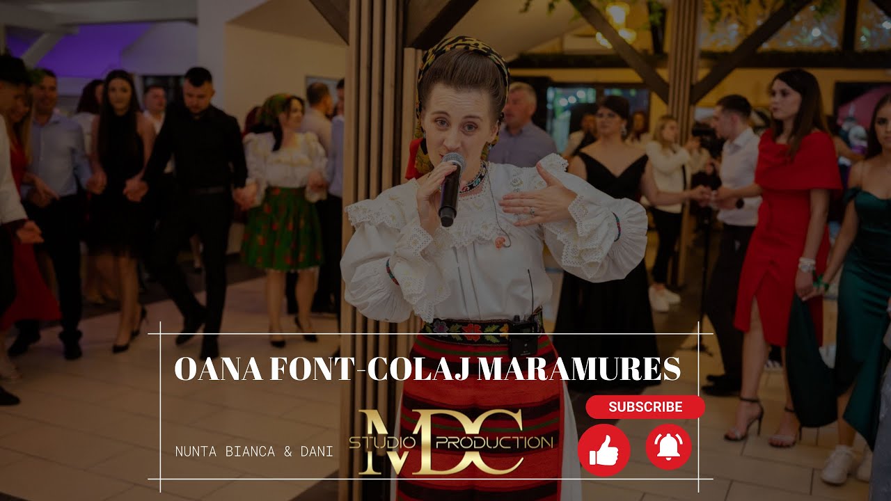 Oana Font- Colaj Maramures Live Nunta Daniel & Bianca Sapanta - YouTube