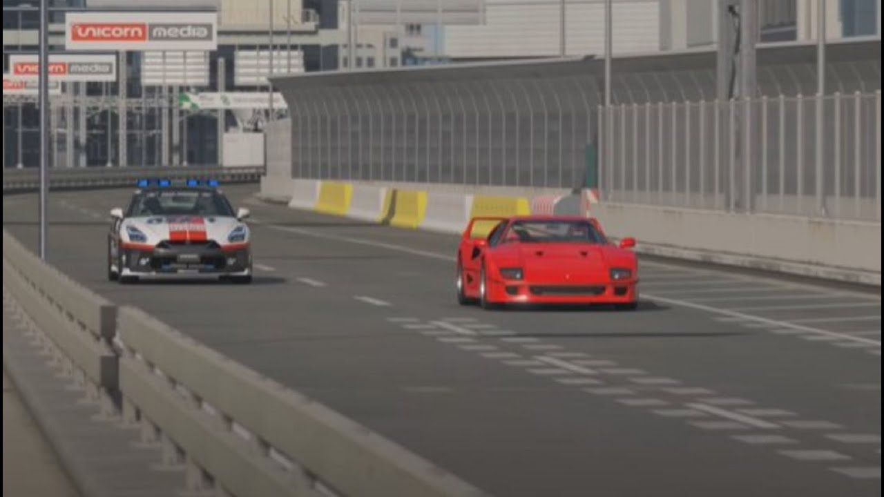 GT7 | Ferrari F40 Police Chase | #ferrari #ferrarif40 #f40 # ...
