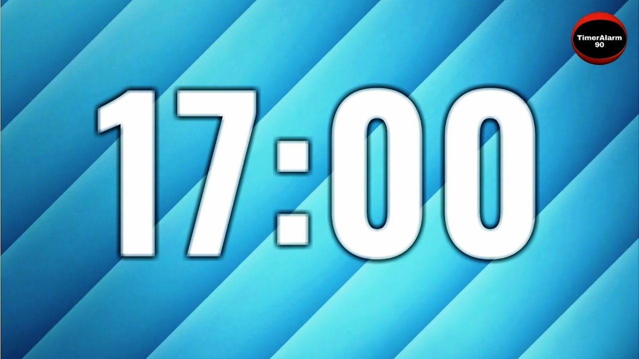 17 Minute Timer with Alarm | TimerAlarm90 - YouTube