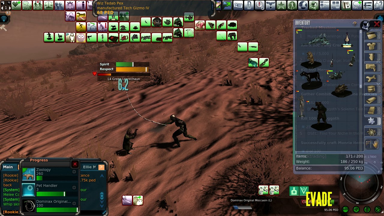 Taming A Leprechaun! Entropia Universe 2017 Monria Tamable Mob - YouTube