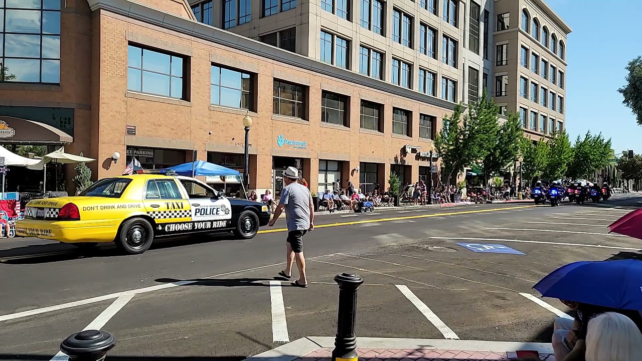 Motorcycle Police Modesto Parade July 3rd, 2021 - YouTube