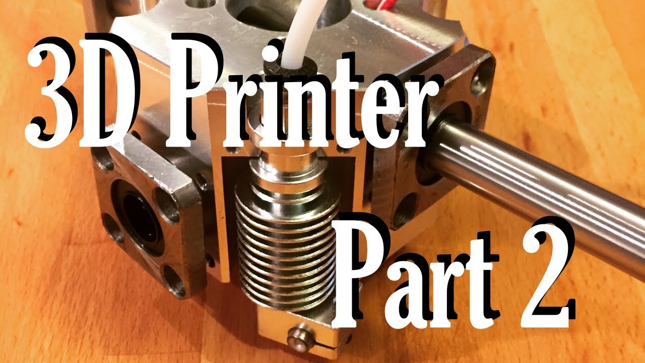 3D Printer Part 2: Machined components - YouTube