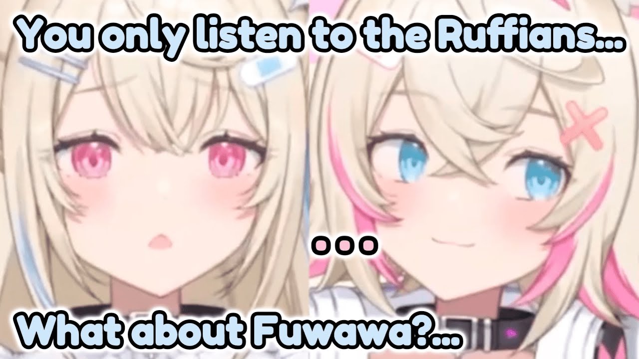 Fuwawa gets jealous of the Ruffians [hololive / fuwamoco] - YouTube
