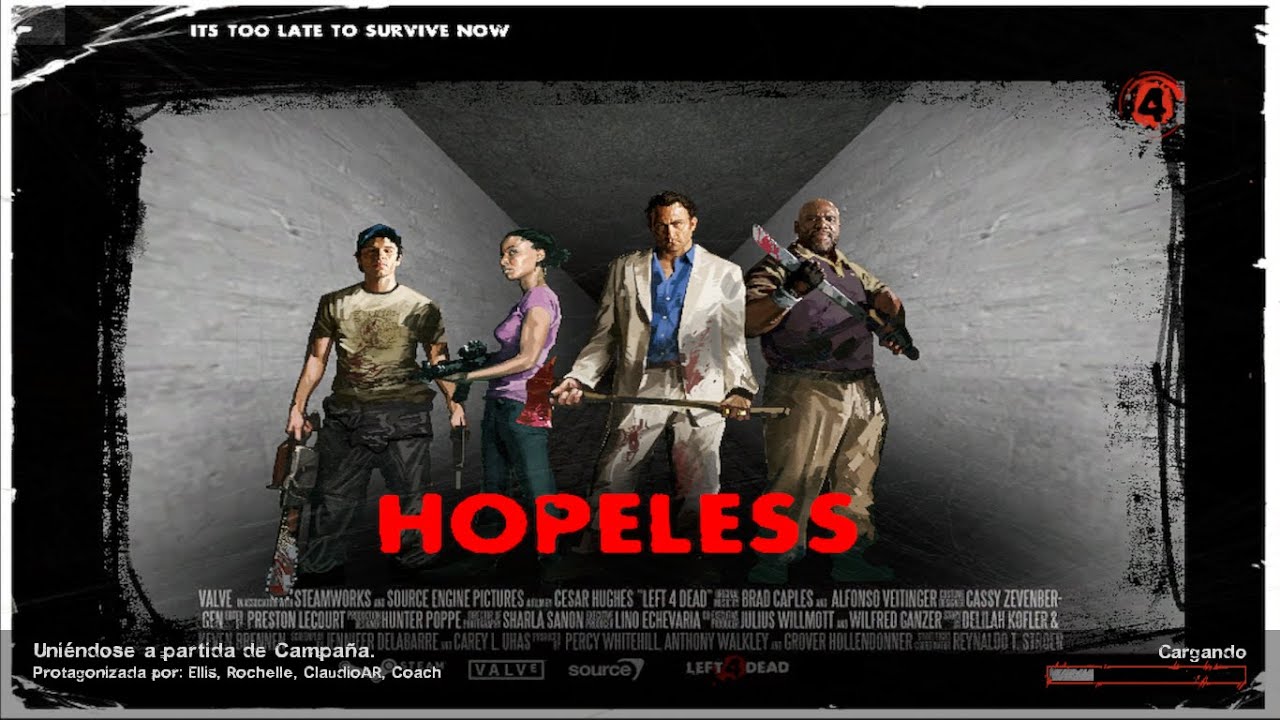 Left 4 Dead 2 - Hopeless Completo - YouTube
