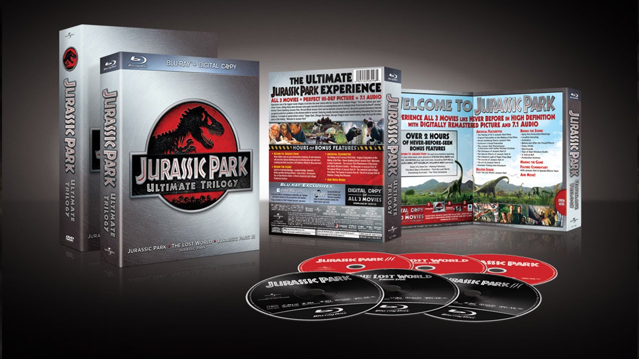 Jurassic Park BluRay Ad - YouTube