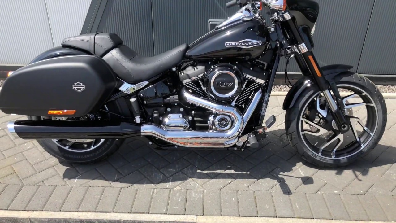 2019 Harley-Davidson FLSB Softail Sport Glide - YouTube