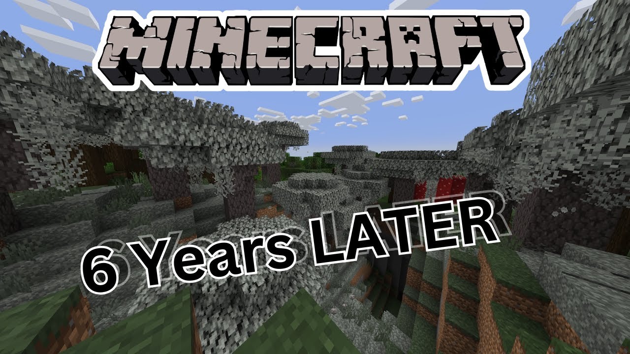 Playing Minecraft for the first time in 6 YEARS - YouTube
