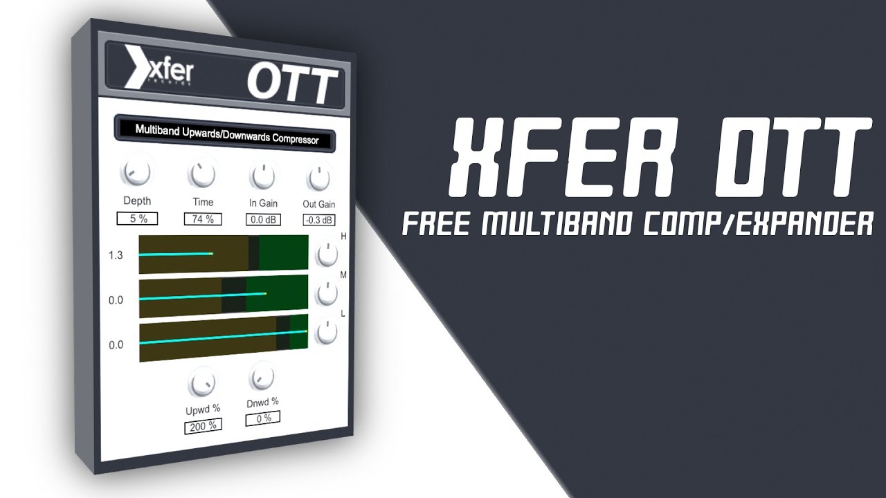 Xfer Ott How to use OTT - OTT Tutorial - Ableton OTT, Xfer OTT ...