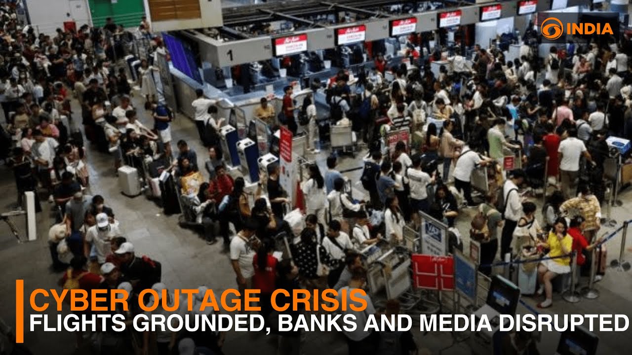 Major Cyber Outage hit several IT systems Worldwide || DDI LIVE - YouTube