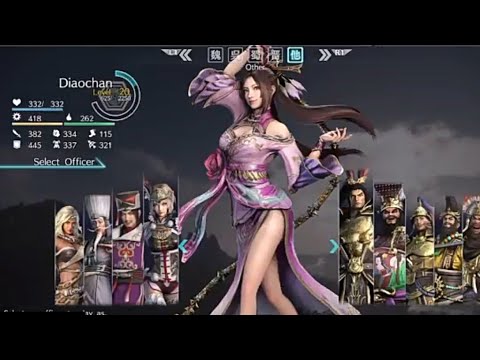 DYNASTY WARRIORS 9 All Characters Selection | Wei, Wu, Shu, Jin & Other ( Chinese Language Voice )