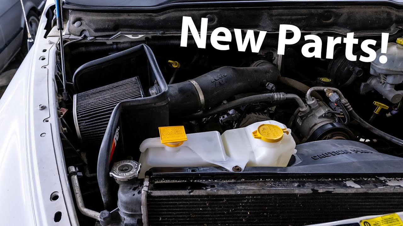 Much Needed Engine Bay Work on the Ram 1500 - YouTube