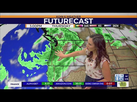 Hot Monday in Portland with significant rainfall expected this week